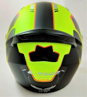 LS2 FF352 Rookie Iron Face Matt Black Yellow Full Face Helmet | Custom ...