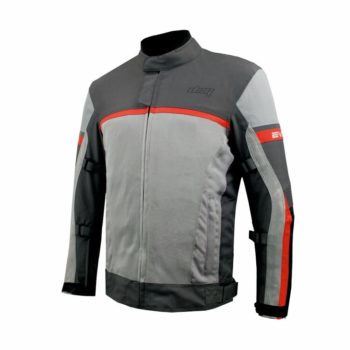 DSG Evo 2 Air Black Grey Red Riding Jacket|Custom Elements