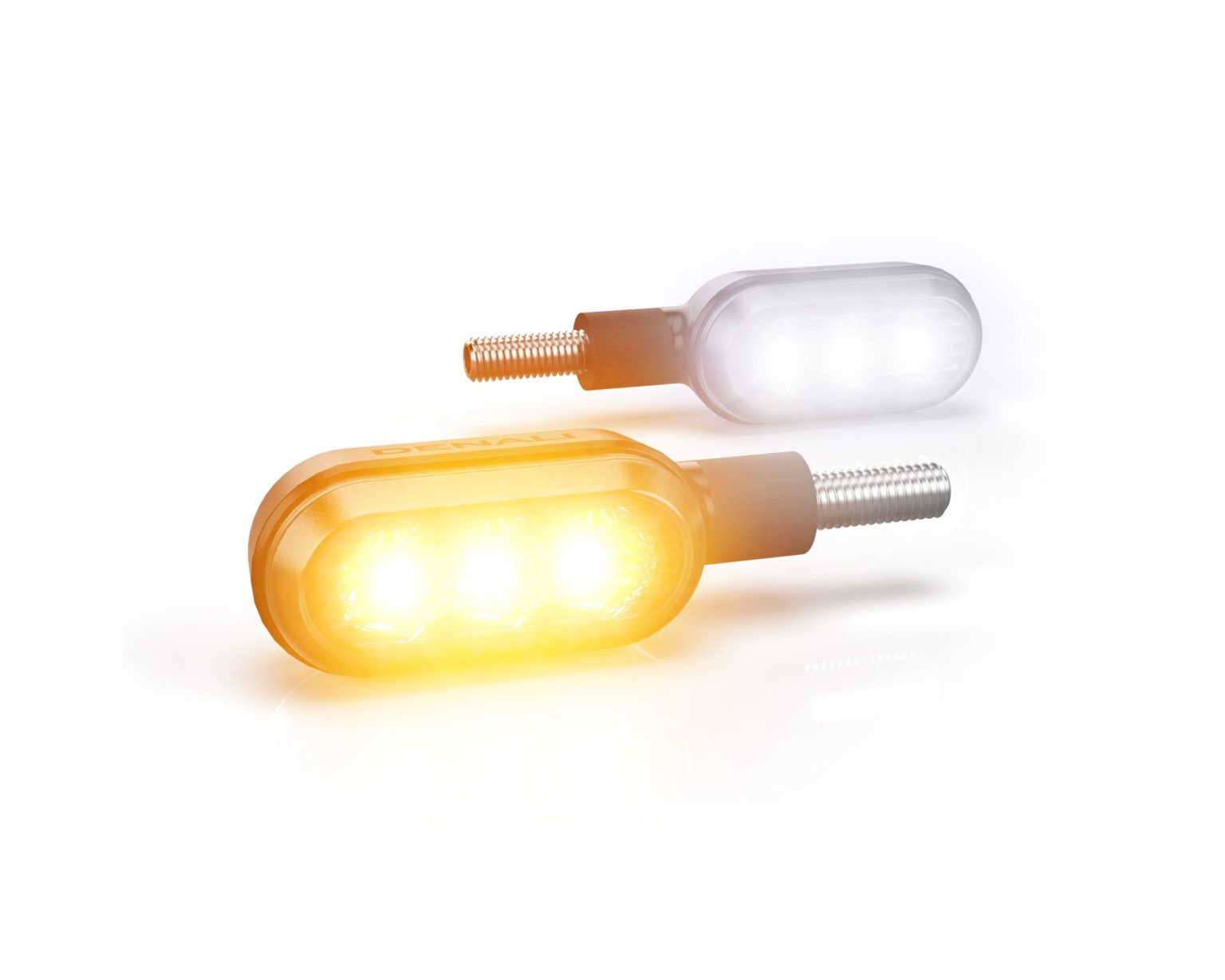 DENALI T3 Switchback LED Pods - Front - Indicator/DRL - M8 Mount ...