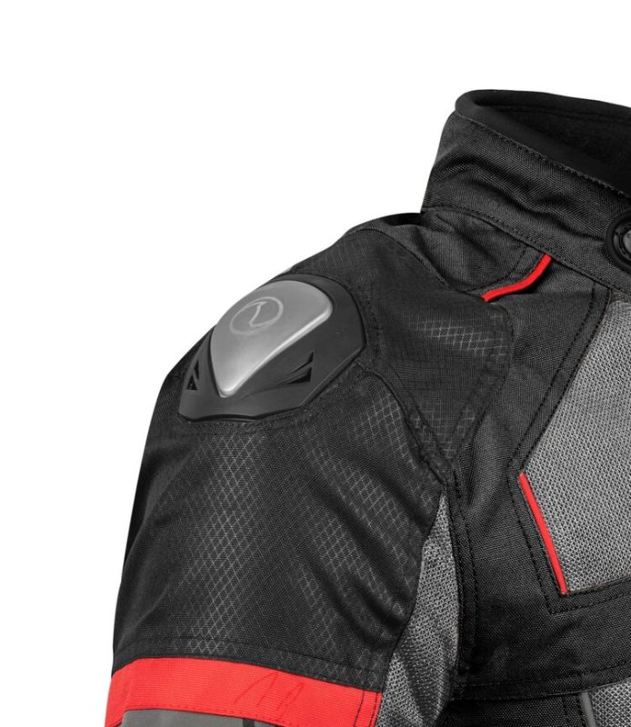 Rynox Storm Evo 2 Black Grey Riding Jacket | Buy online in India