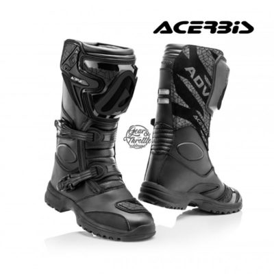 Acerbis Adv X Black Riding Boots|Custom Elements