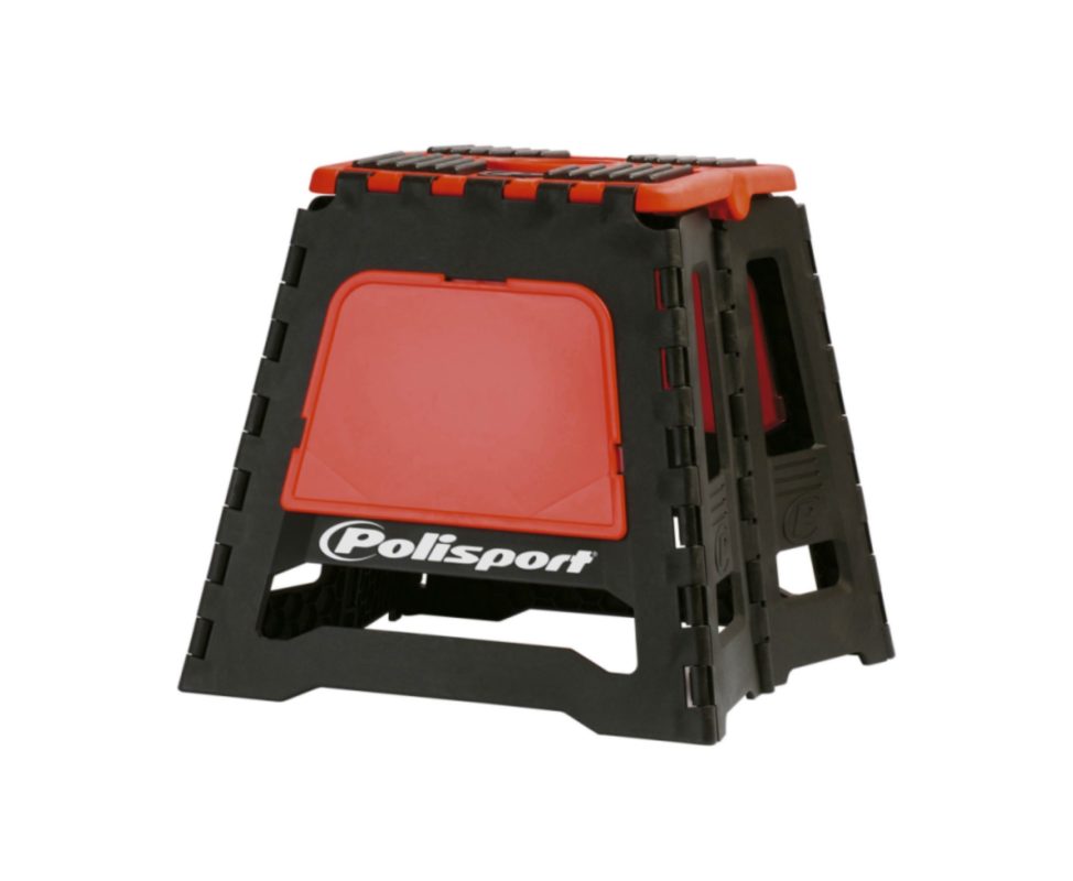 Polisport Foldable Bike Stand - Red | Custom Elements