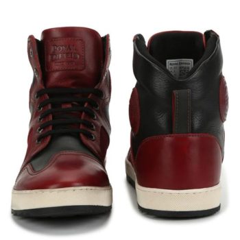 Royal Enfield Sonder Red Black Riding Shoes|Custom Elements