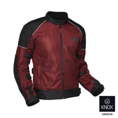 Royal Enfield Streetwind V2 Red Riding Jacket|Custom Elements