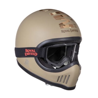 Royal Enfield Enduro MLG Camo Desert Storm Helmet | Custom Elements