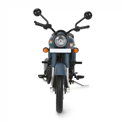 Royal Enfield Classic 350 Airborne Blue Scale Model | Custom Elements