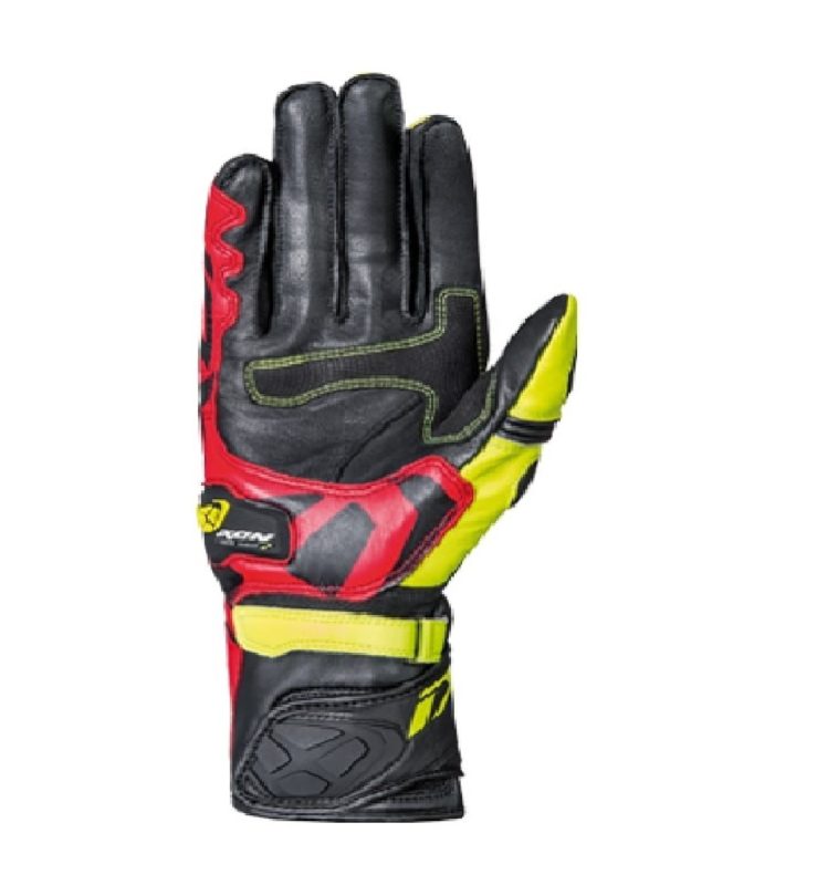 IXON RS Circuit R Black Red Yellow Riding Gloves|Custom Elements