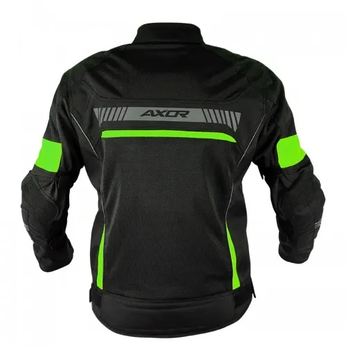 Axor Cruise 2 Black Neon Yellow Riding Jacket|Custom Elements