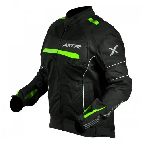 Axor Diva Black Neon Yellow Lady Riding Jacket|Custom Elements