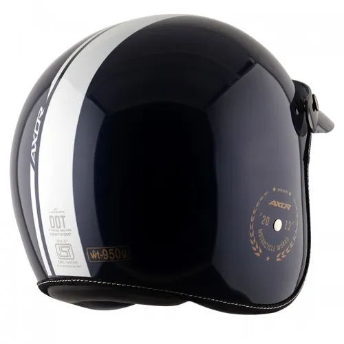 AXOR Retro Jet Euro Globe Royal Blue Helmet | Custom Elements