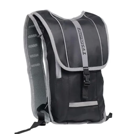 TVS Racing Black Hydration Backpack | Custom Elements