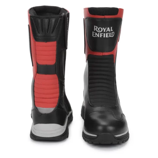 Royal Enfield E-39 Mid Red Riding Boot|Custom Elements