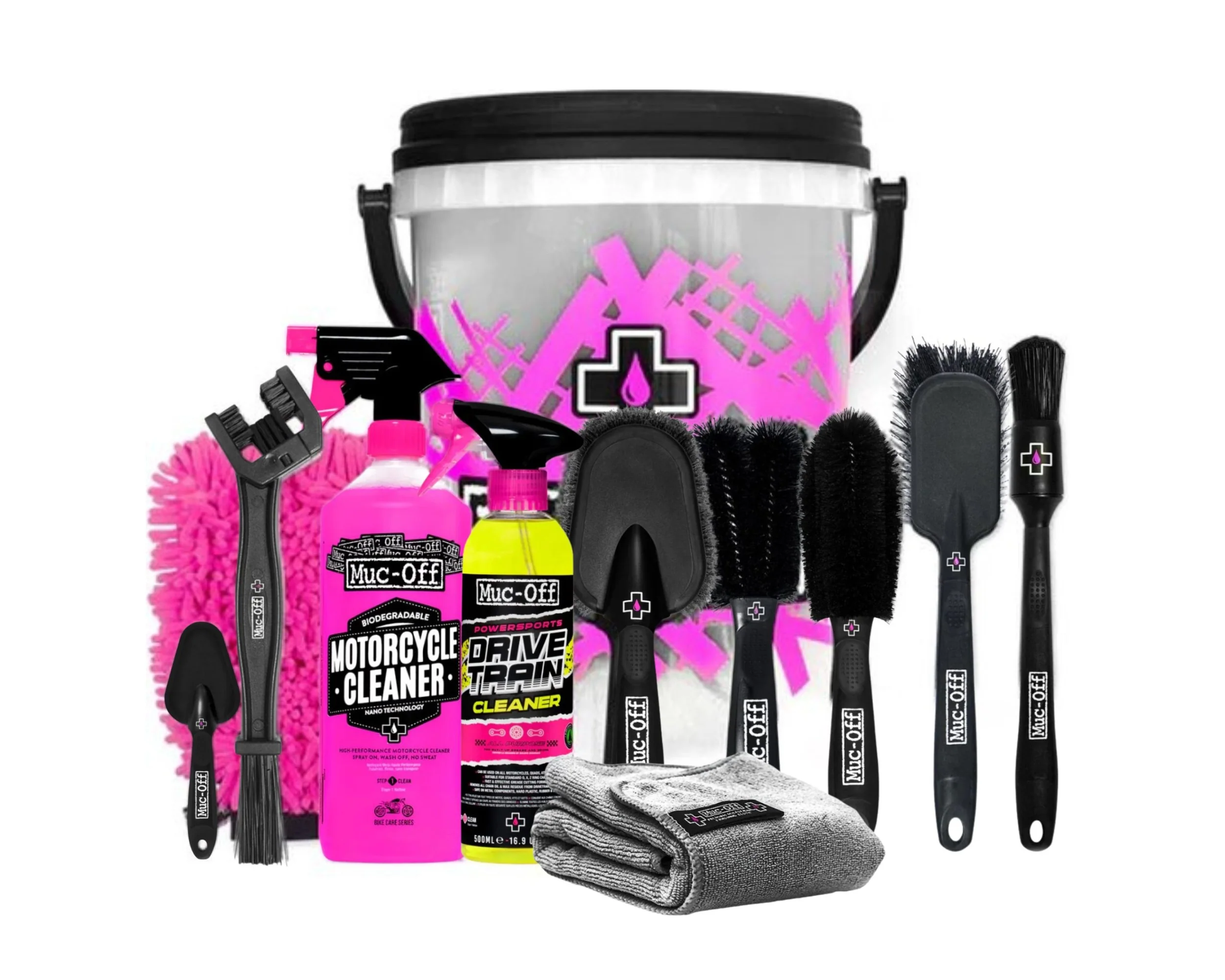 Muc-Off Deep Clean Bucket Kit Powersports | Custom Elements