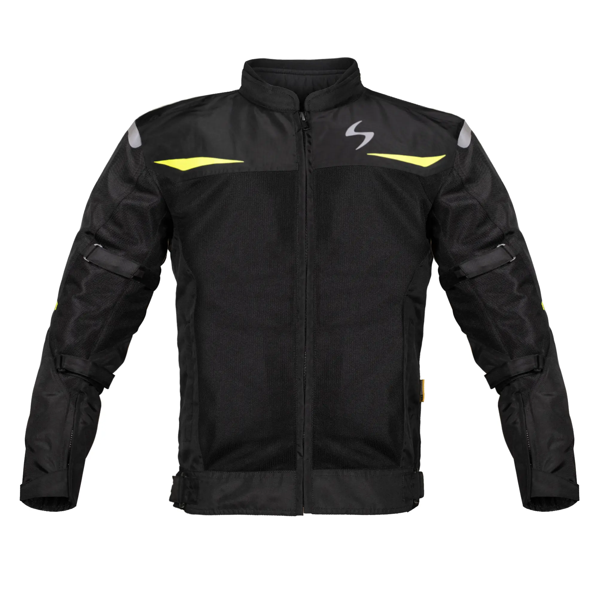 Scala Blaze Black Neon Riding Jacket|Custom Elements